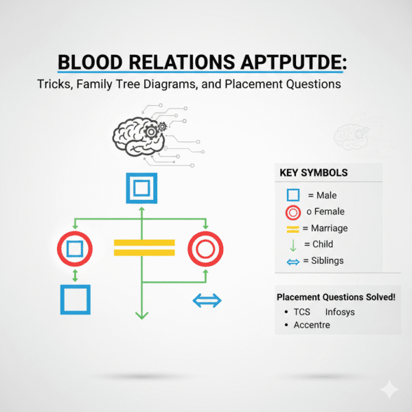 Blood Relations Aptitude: Tricks, Family Tree Diagrams, and Placement ...